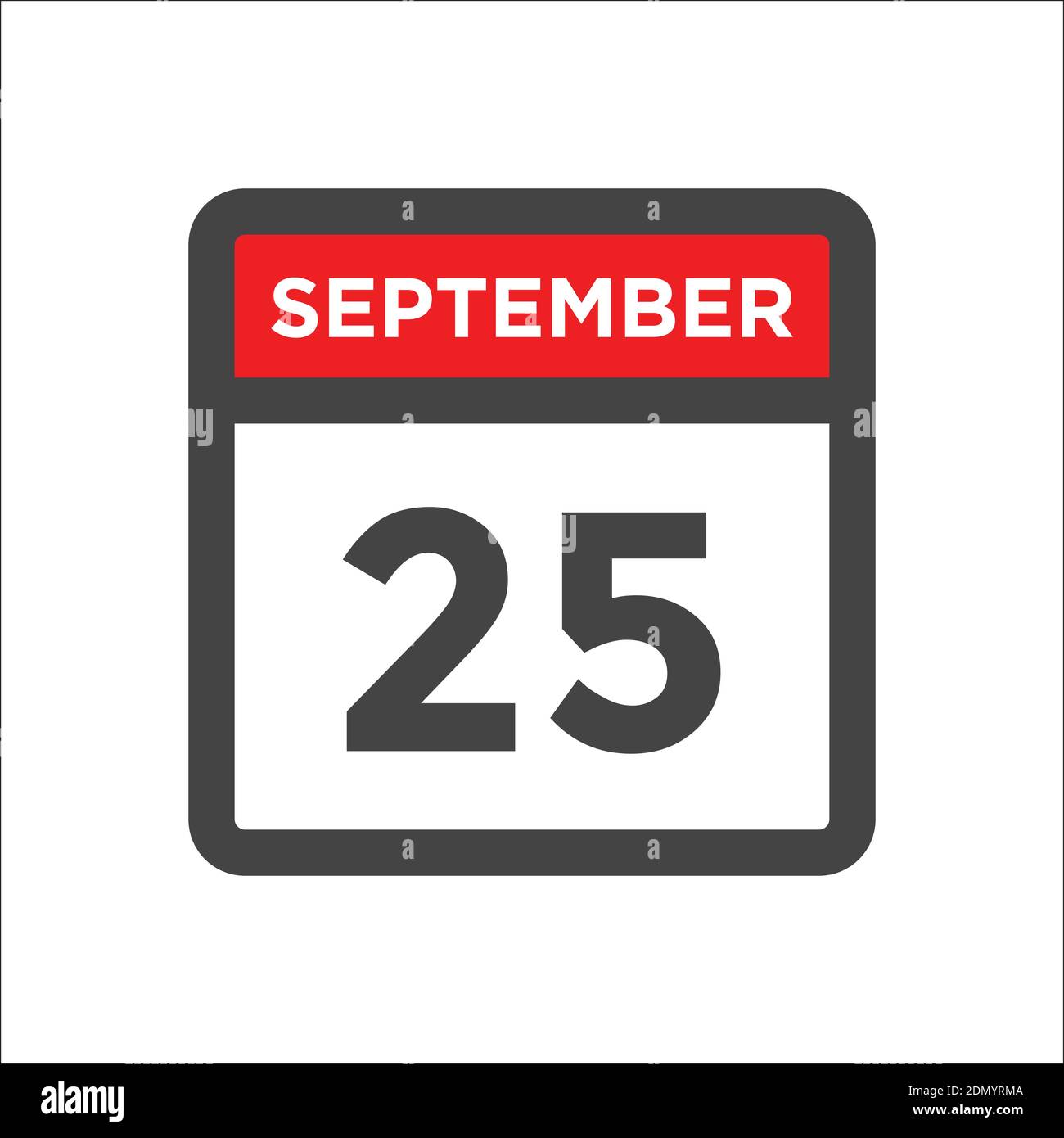 25 septembre 2022 Banque d'images vectorielles - Alamy