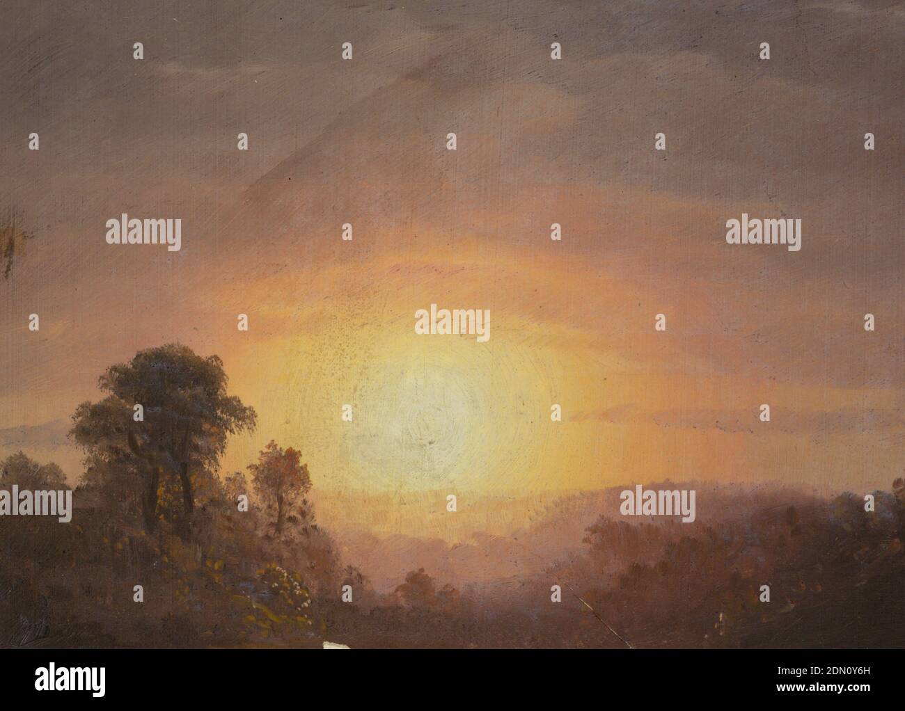 Soleil qui se couche dessin Banque de photographies et d’images à haute ...