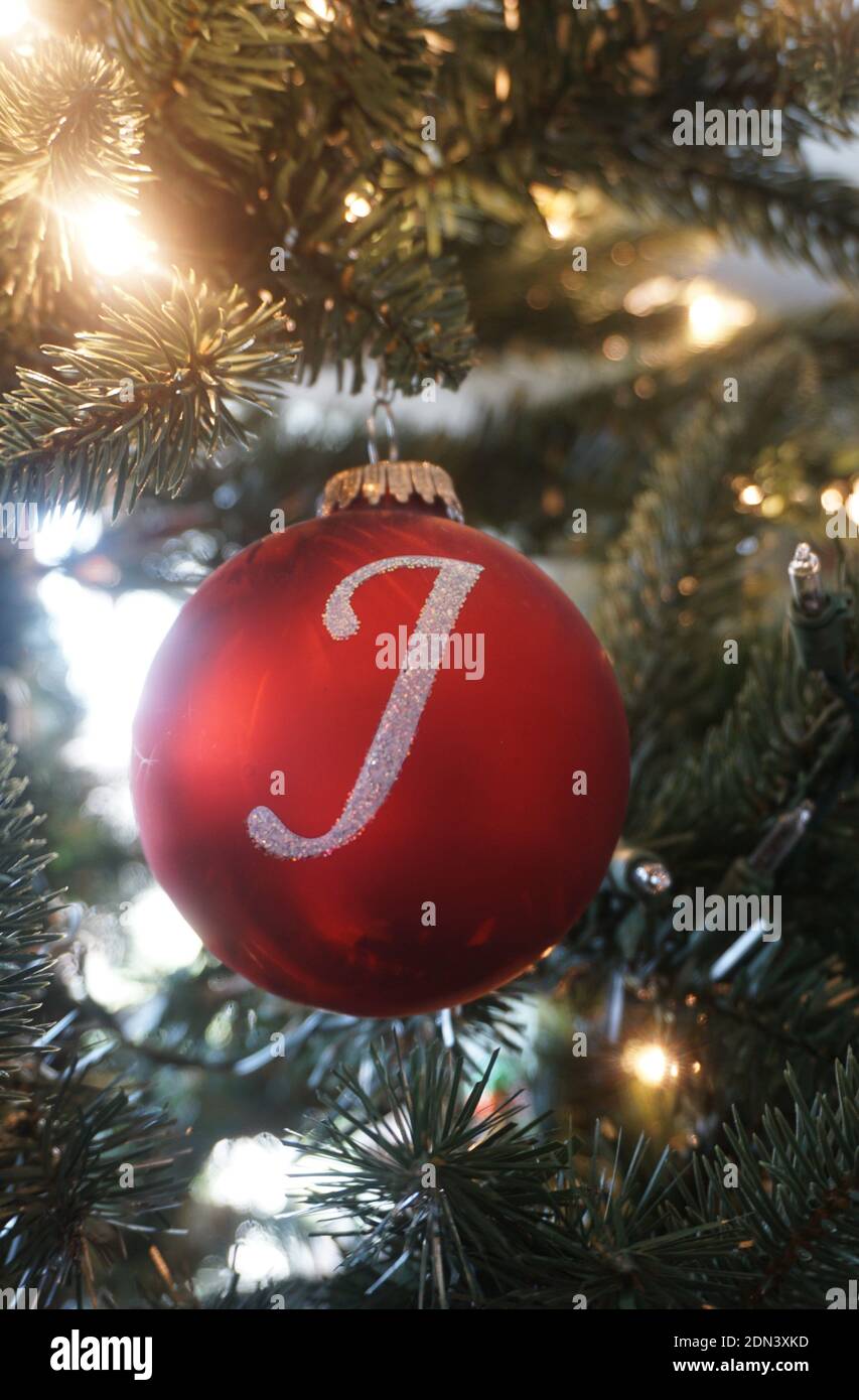 Lettre de noel j Banque de photographies et d’images à haute résolution ...