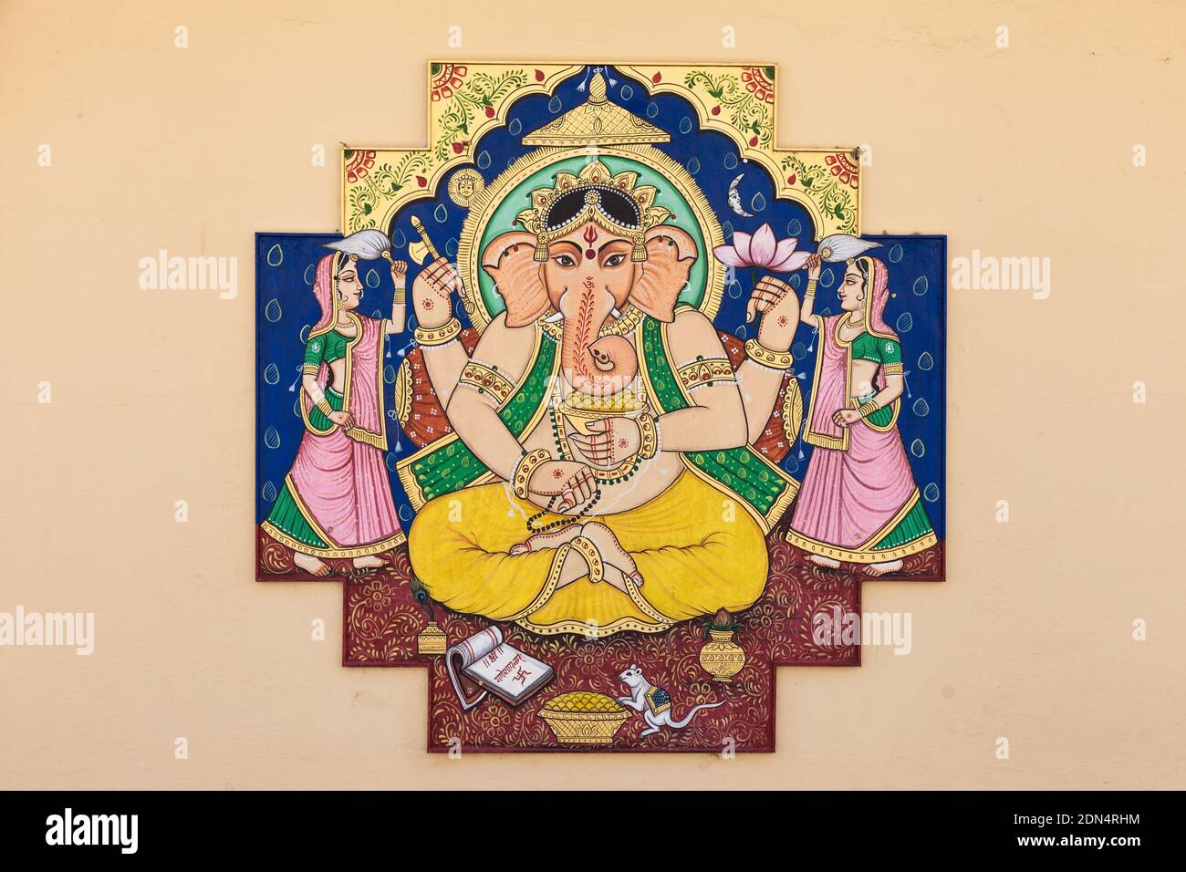 Lord ganesha painting Banque de photographies et d’images à haute ...