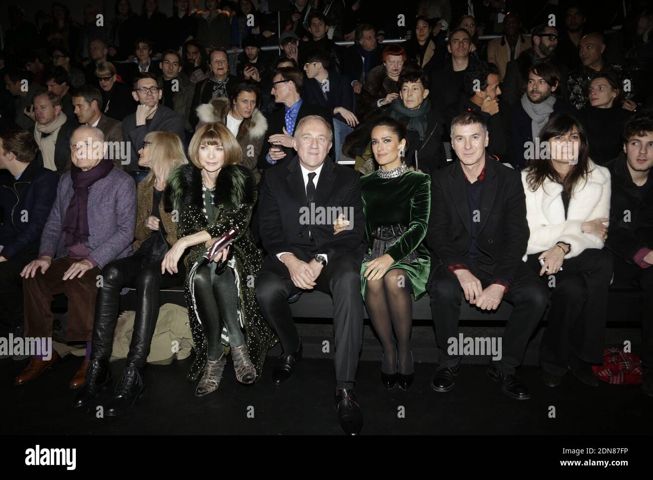 Pierre Berge, Betty Catroux, Anna Wintour, François-Henri Pinault ...