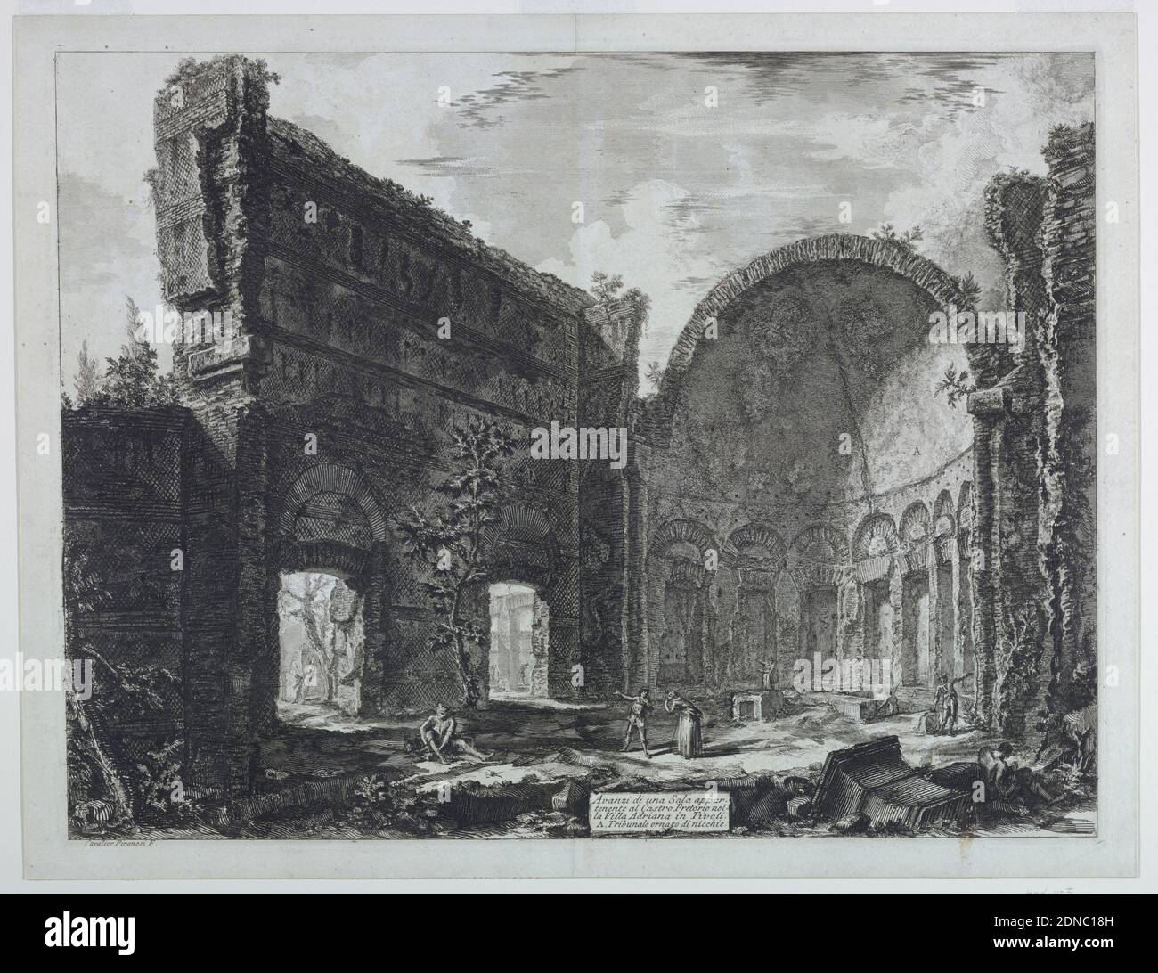 Hadrien's Villa près de Tivoli, 'le Vedute di Roma' (1748-1778 ...