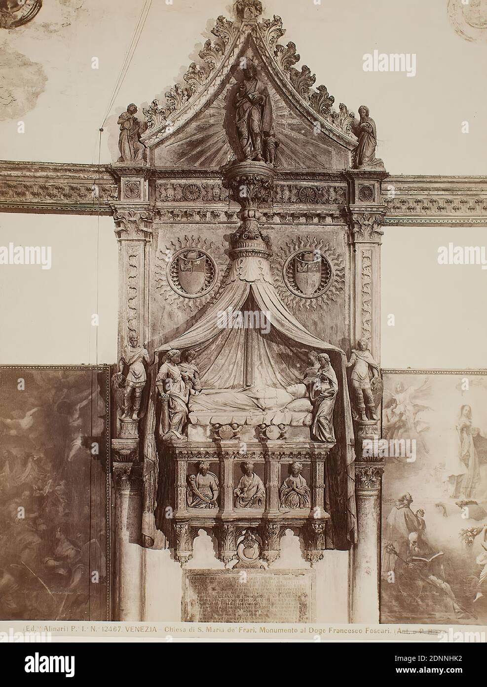 Monumento al doge francesco foscari Banque de photographies et d’images ...