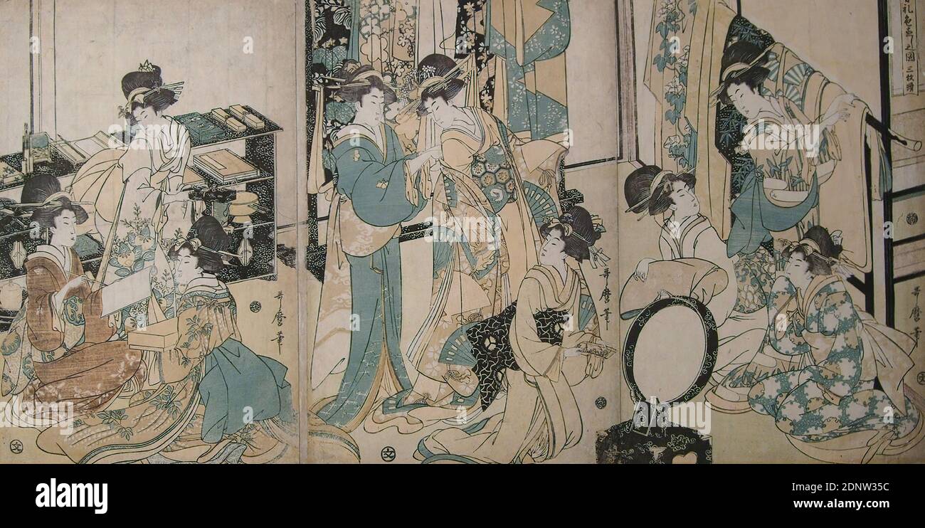 Signature utamaro hitsu Banque de photographies et d’images à haute ...