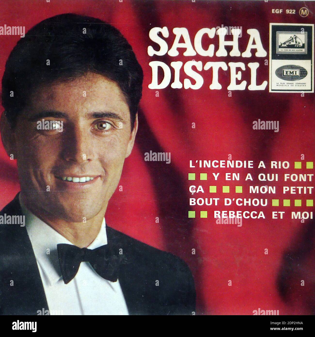 Sacha Distel Sacha Distel Sacha Distel Banque d'image et photos - Alamy