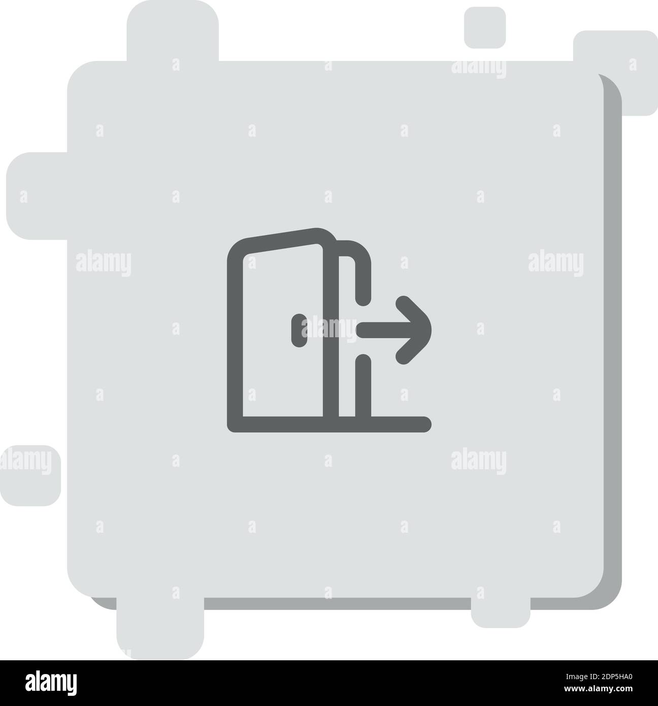 icône de sortie illustration vectorielle simple et moderne Image ...