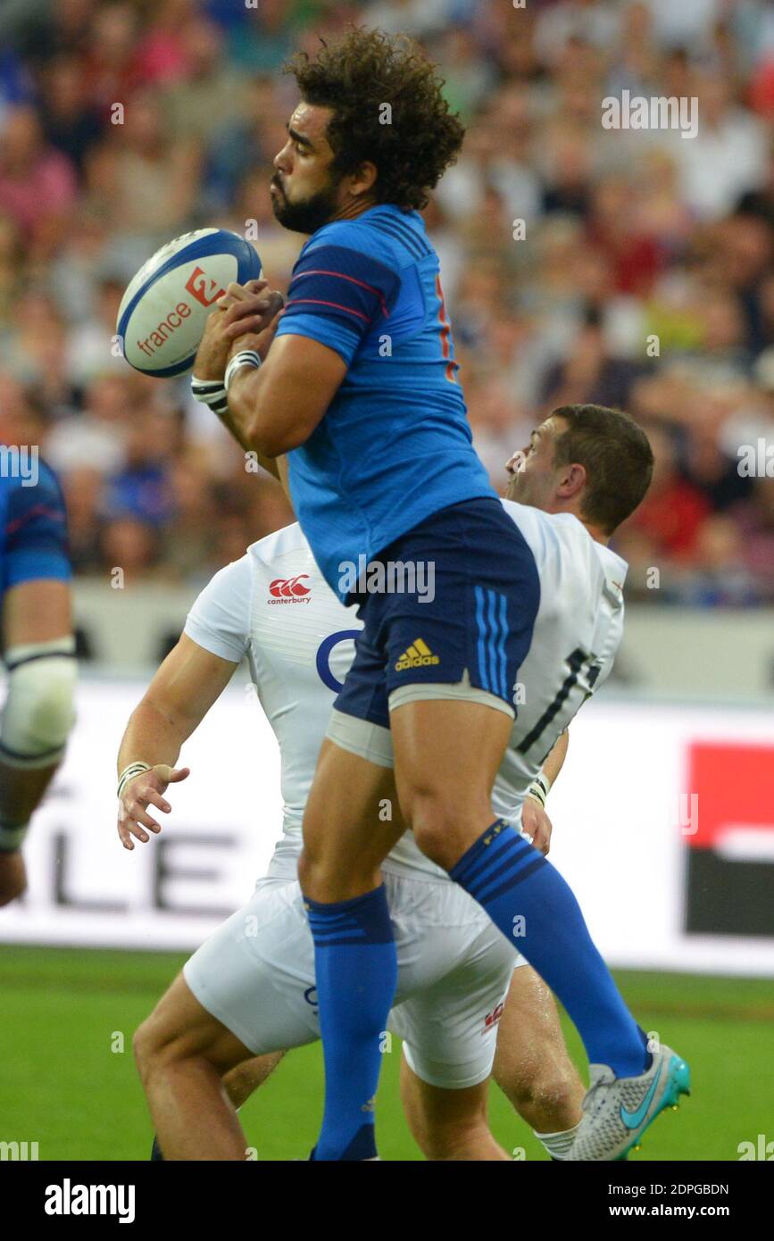 Yoann huget rugby 2015 Banque de photographies et d’images à haute ...