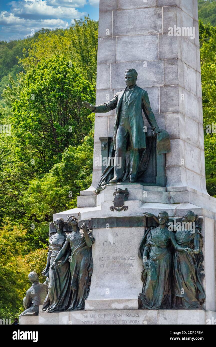 Statue george etienne cartier Banque de photographies et d’images à ...