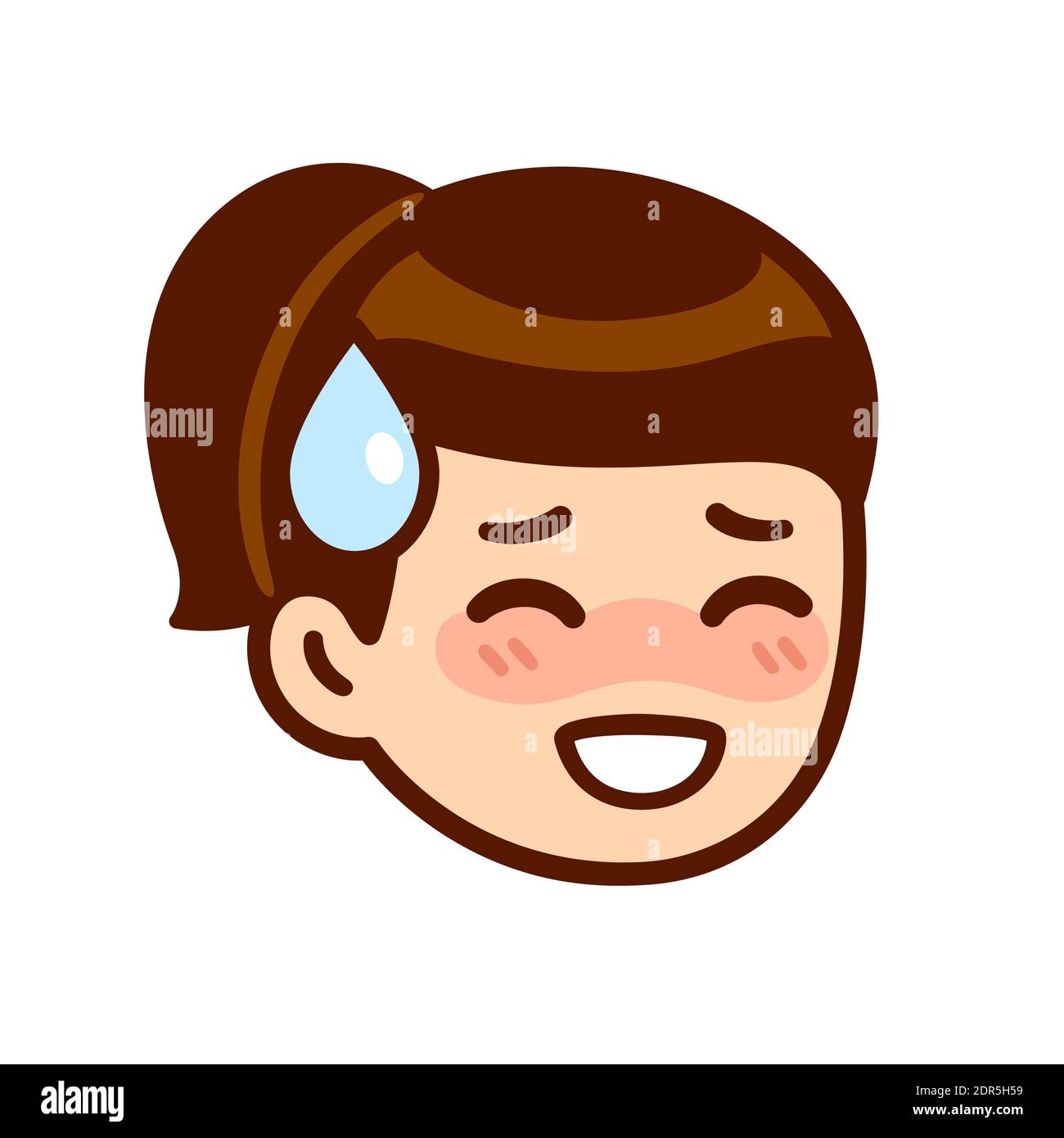 Smiley emoji cute Banque d'images détourées - Page 2 - Alamy