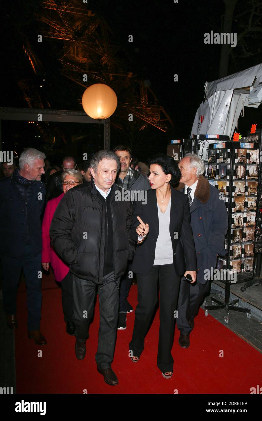 MICHEL DRUCKER, RACHIDA DATI - INAUGURATION DES CHALETS DE NOEL ET DE ...