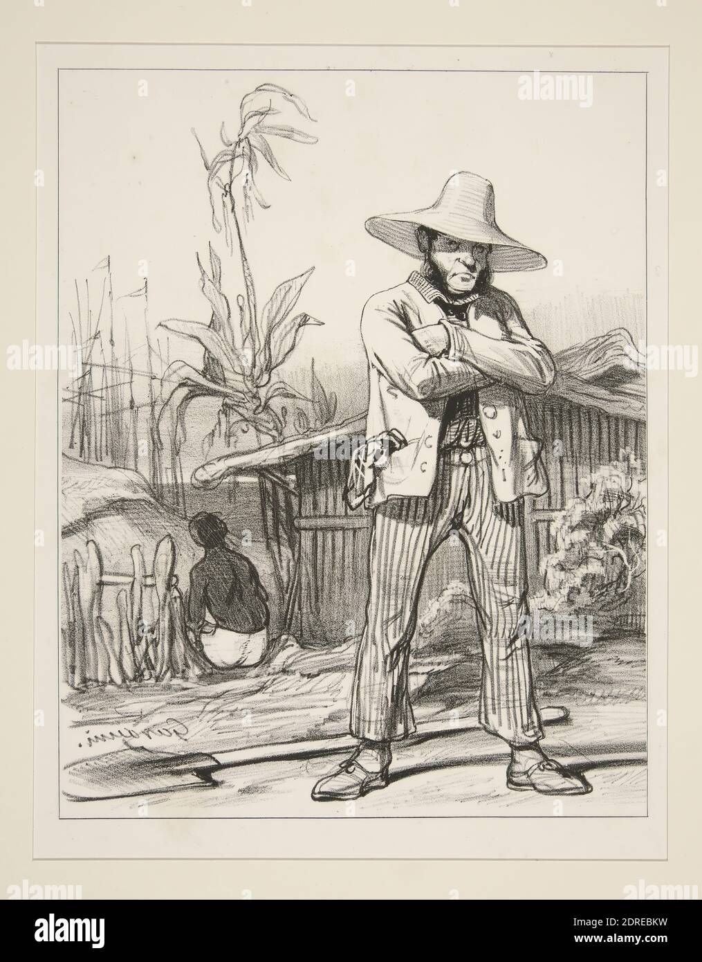 Artiste: Paul Gavarni, Français, 1804–1866, Voila une jolie liberté et ...
