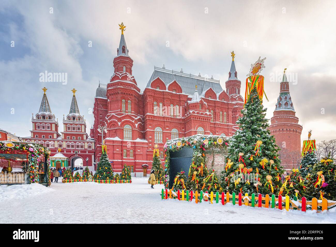 Noel neige moscou Banque de photographies et d’images à haute ...