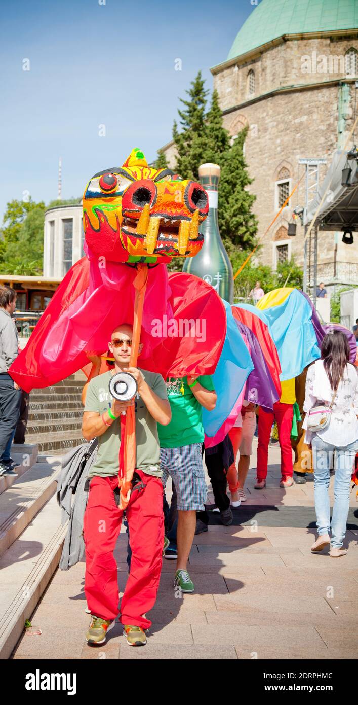 Carnaval de la ville de pecs Banque de photographies et d’images à ...