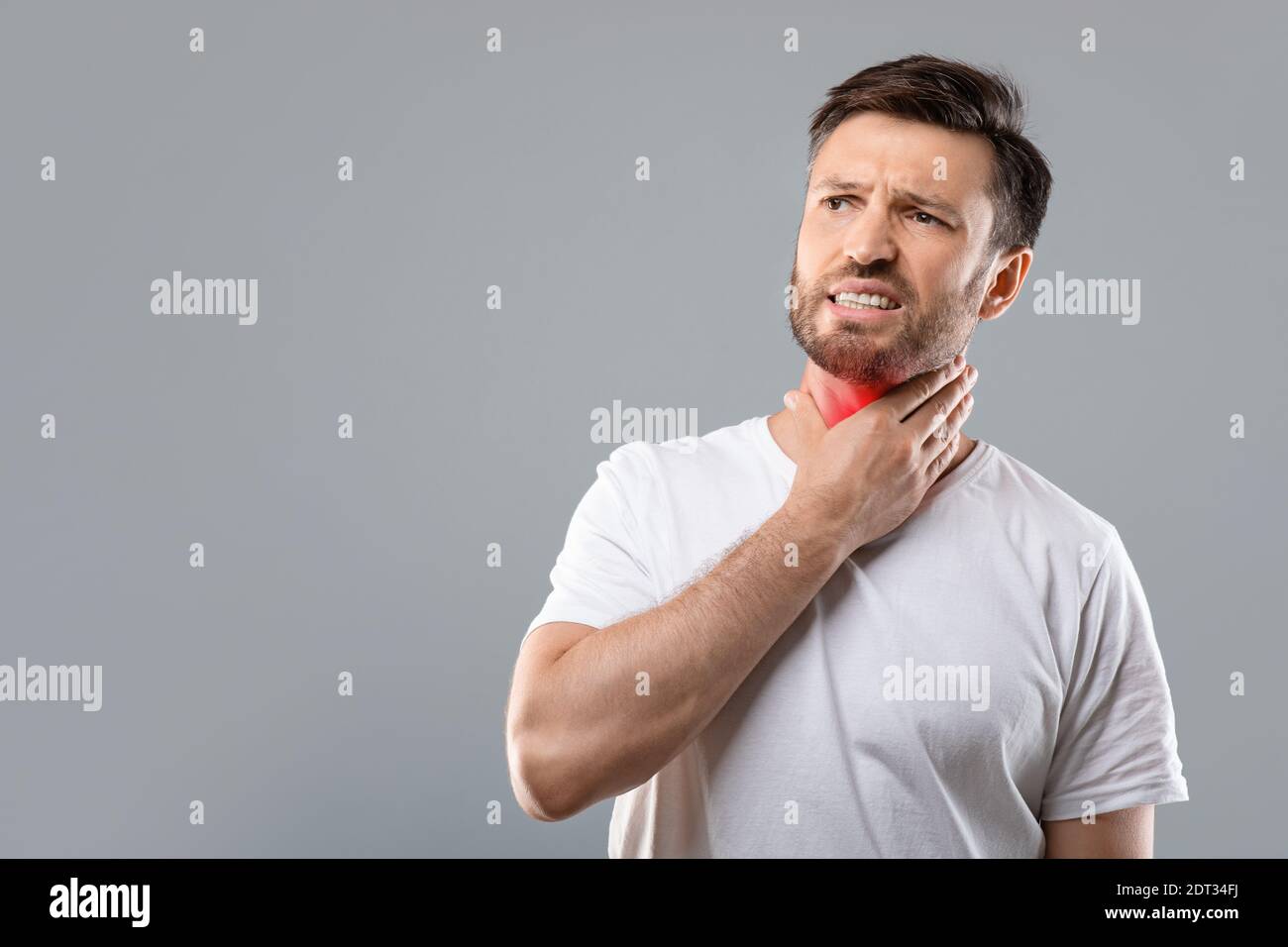 Cancer de la gorge Banque de photographies et d’images à haute ...