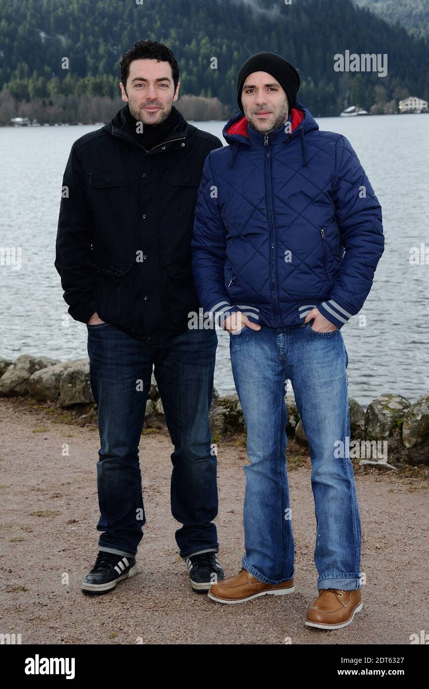 Julien Maury et Alexandre Bustillo assistent à une séance photo lors du ...