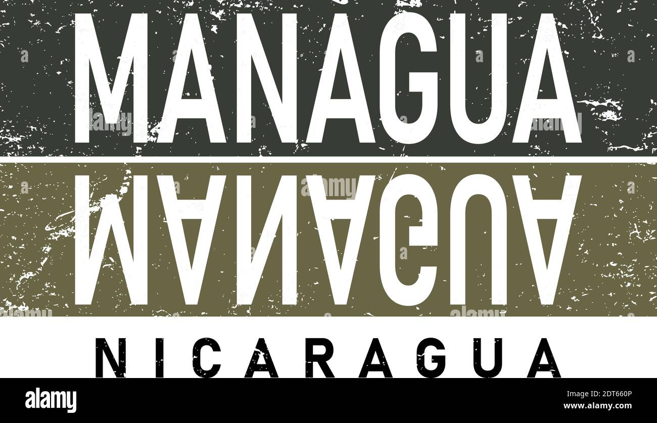 Letrero de bienvenida nicaragua Banque d'images vectorielles - Alamy