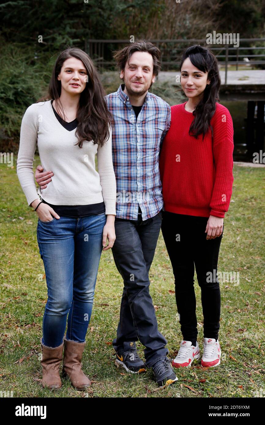 Karina Testa, Benjamin Bellecour et Stephanie Pasterkamp de l'équipe de ...