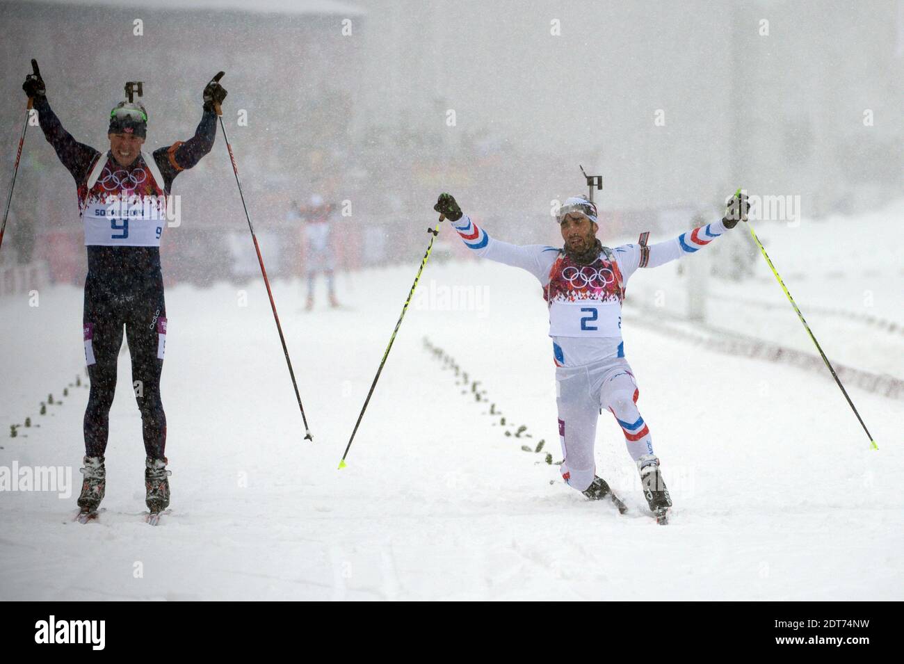Emil Hegle Svendsen, de Norvège, remporte la médaille d'or et Martin ...