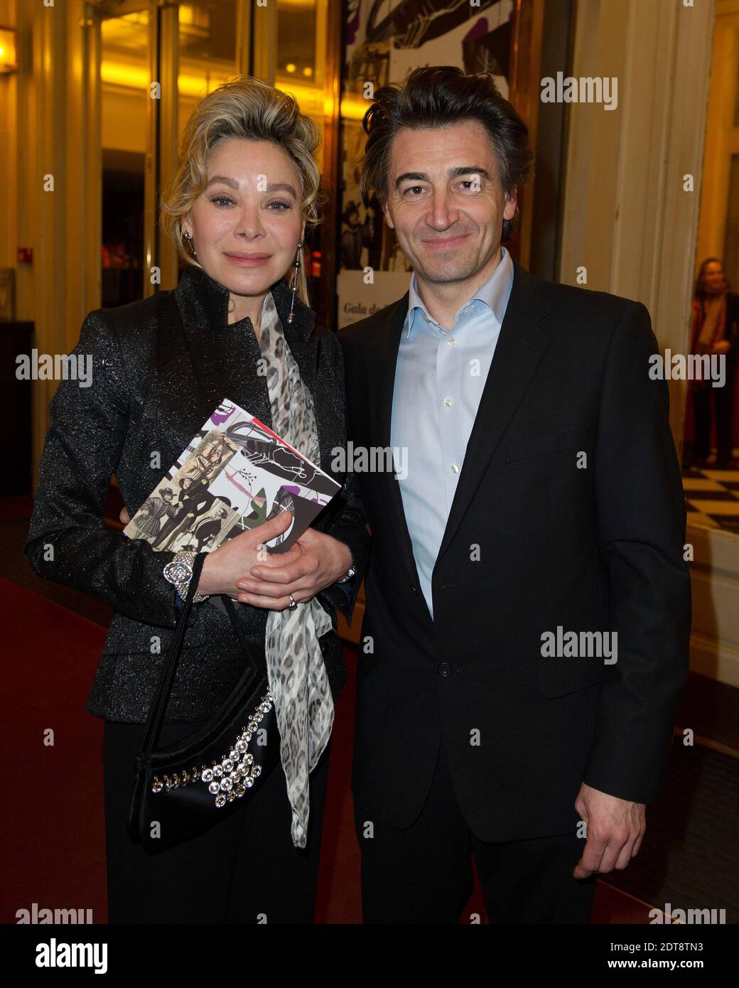Grace de Capitani et son mari Gerard Rinaldi assistaient au Gala d ...