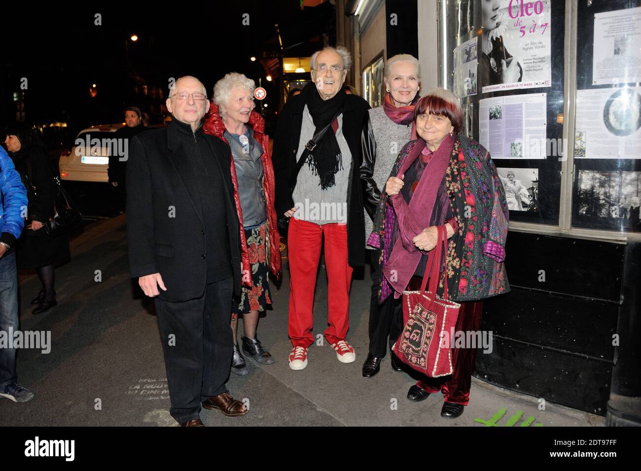 Agnes Varda, Corinne Marchand, Dorothee Blank, Serge Korber et Michel ...
