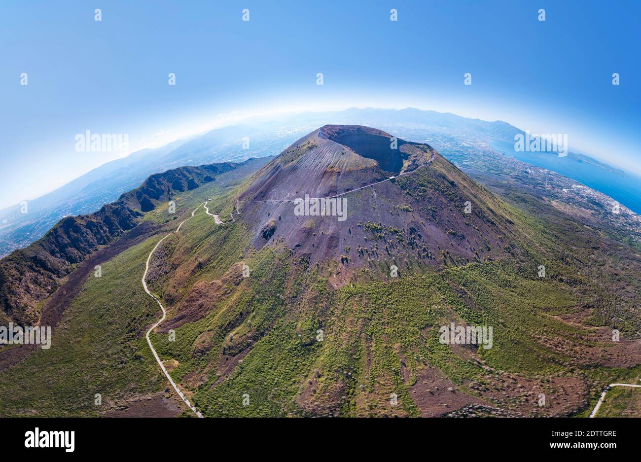 Mount vesuvius volcano Banque de photographies et d’images à haute ...