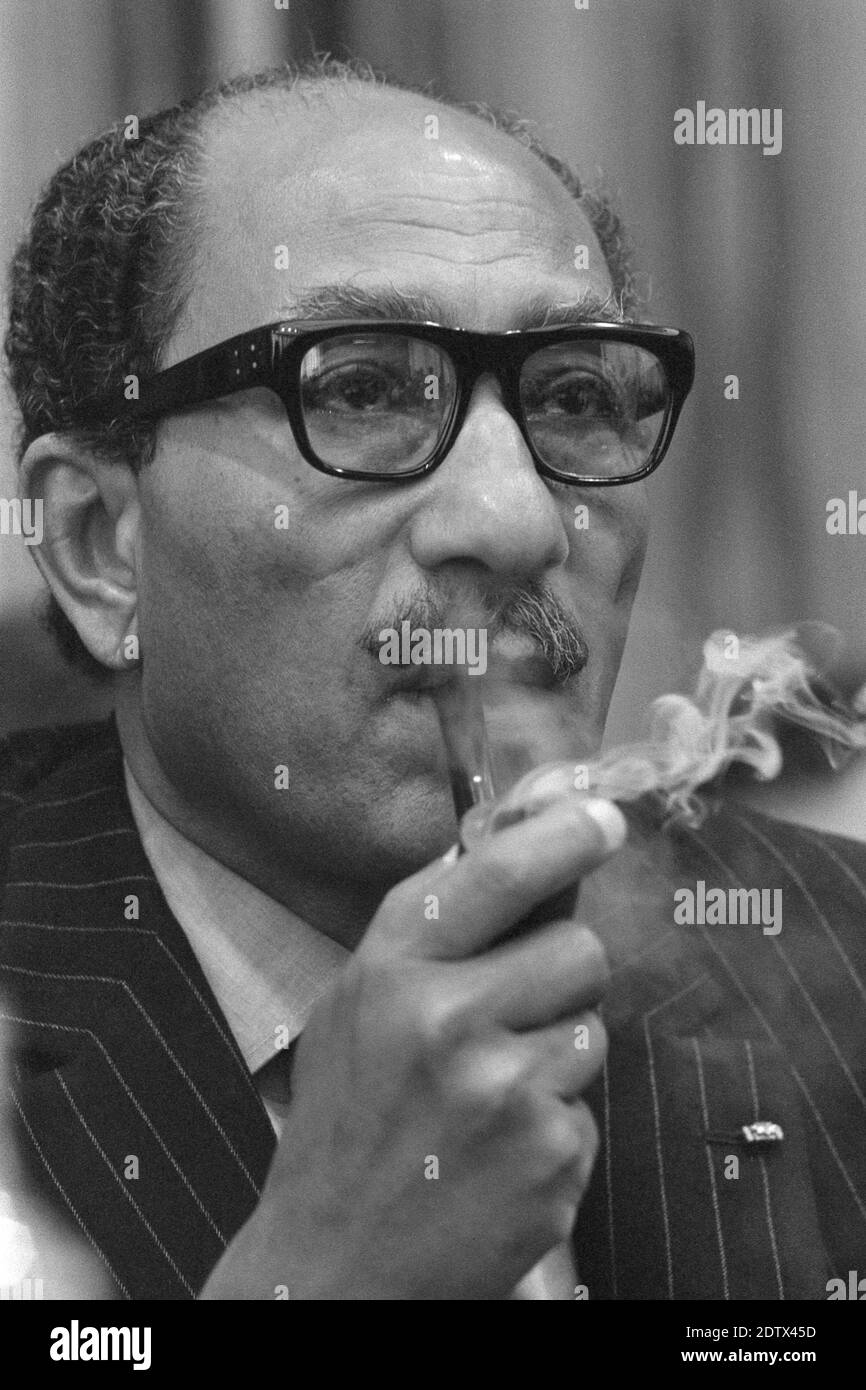 Visite d'etat anwar sadat Banque de photographies et d’images à haute ...