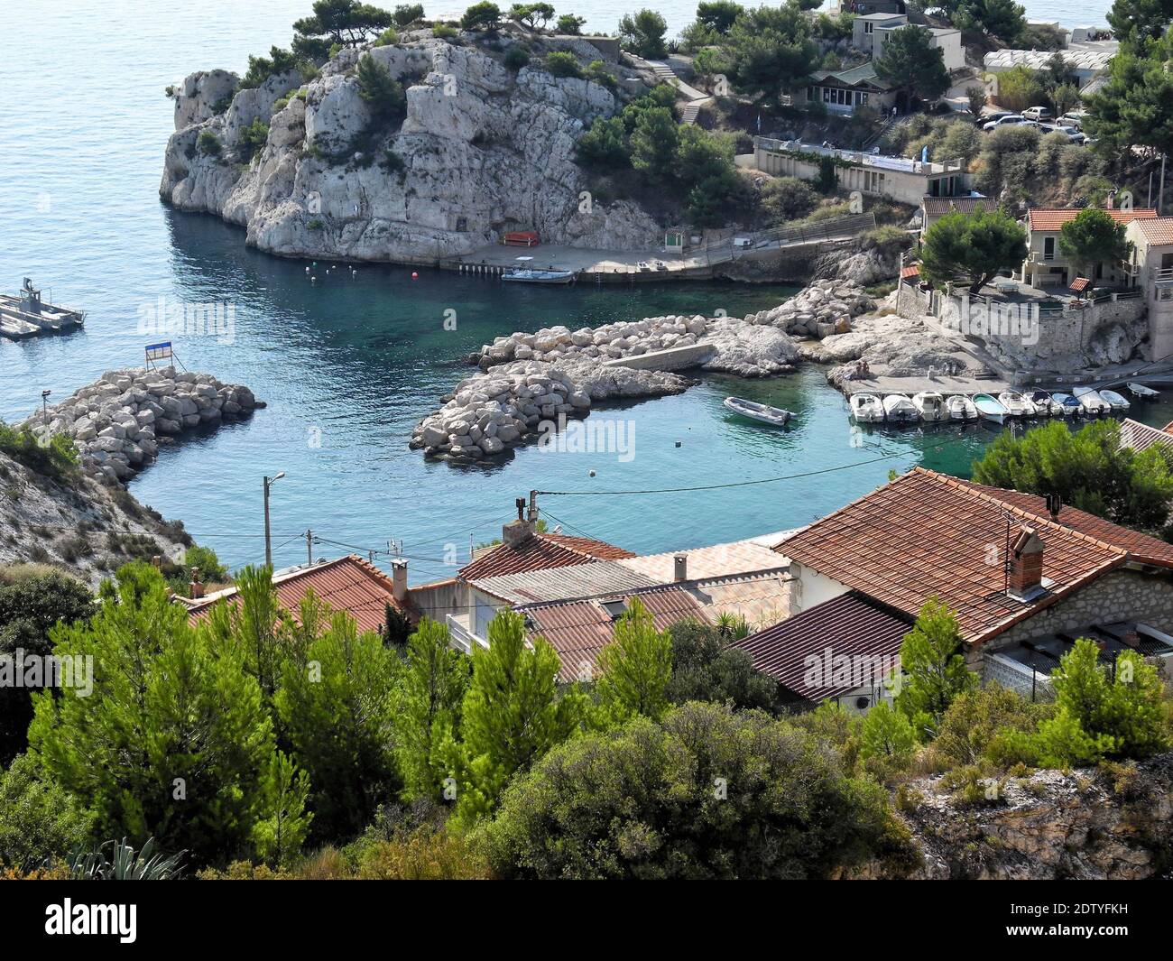 Calanque de niolon Banque de photographies et d’images à haute ...