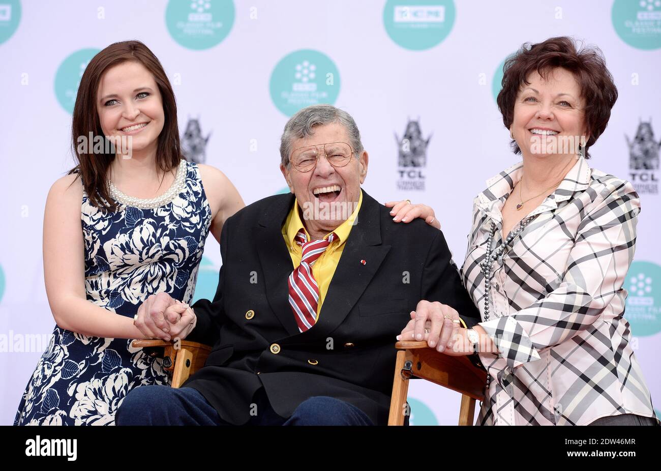 Jerry lewis and sandee pitnick Banque de photographies et d’images à haute résolution - Alamy