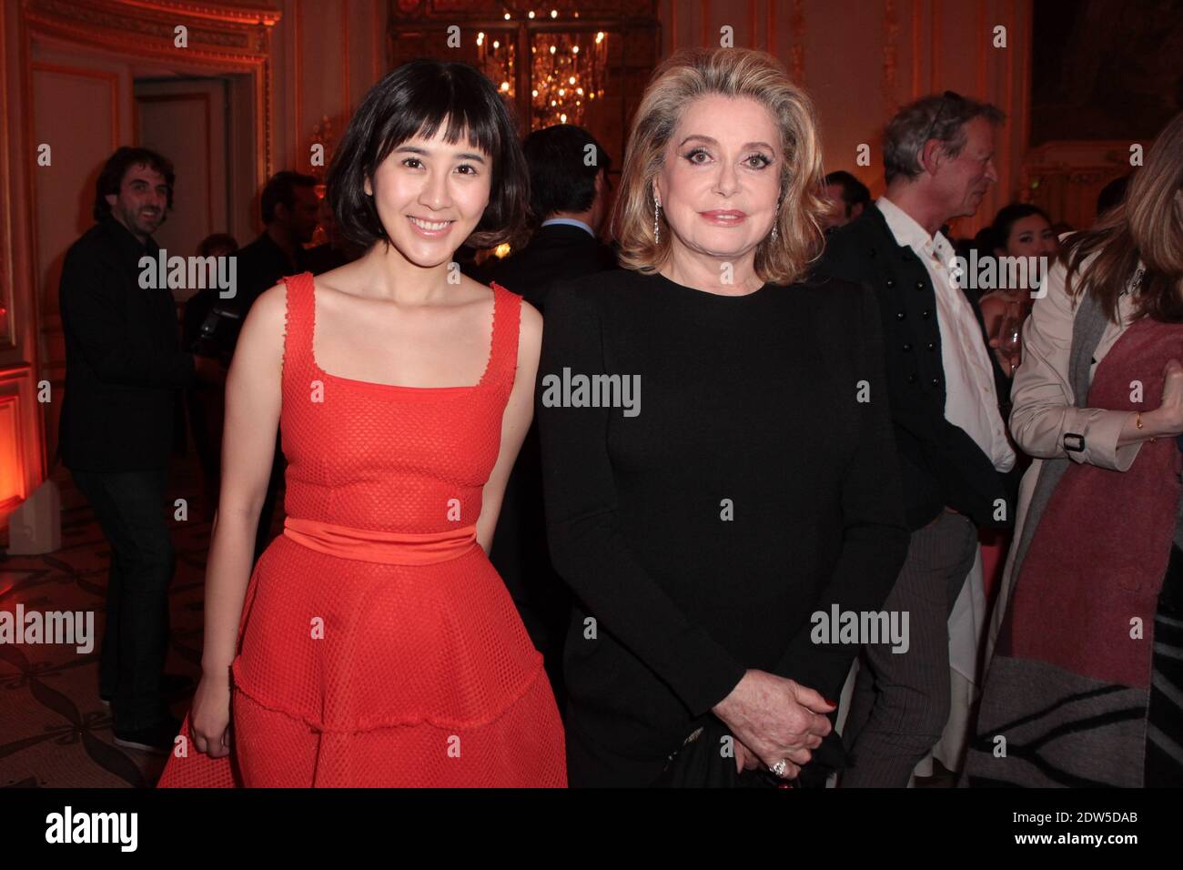 Exclusif - Xia Zitong et Catherine Deneuve à l'après-fête pour l ...