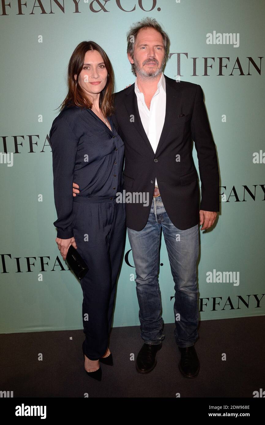 Geraldine Pailhas et Christopher Thompson assistent à l'ouverture du magasin Tiffany and Co sur ...