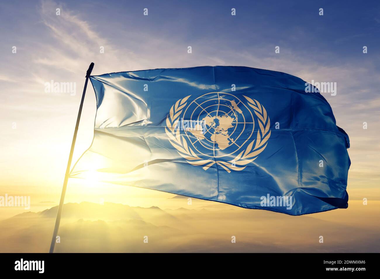 Drapeau des nations unies Banque de photographies et d’images à haute ...