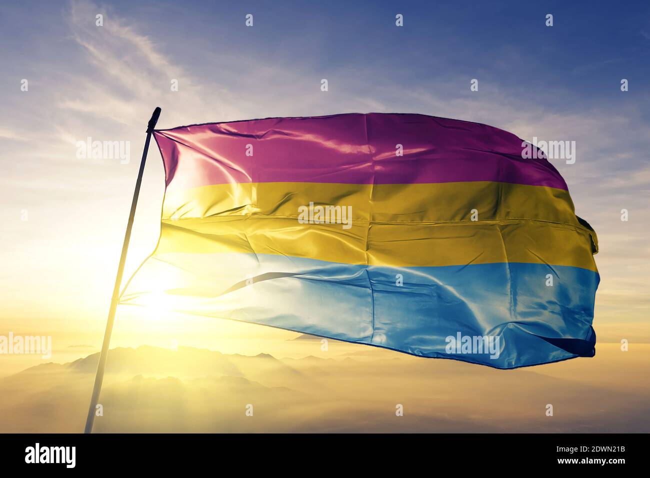 Drapeau pansexuelle Banque de photographies et d’images à haute ...