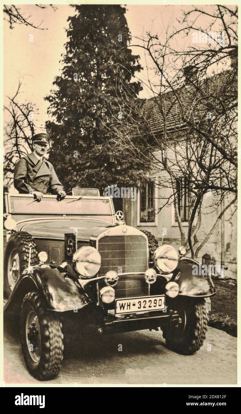 Adolf hitler his mercedes Banque de photographies et d’images à haute ...