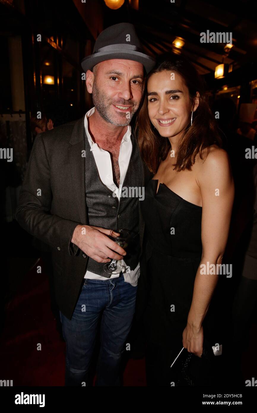 Yann Errera et Victoria Olloqui assistent au Prix de flore 2014 au ...