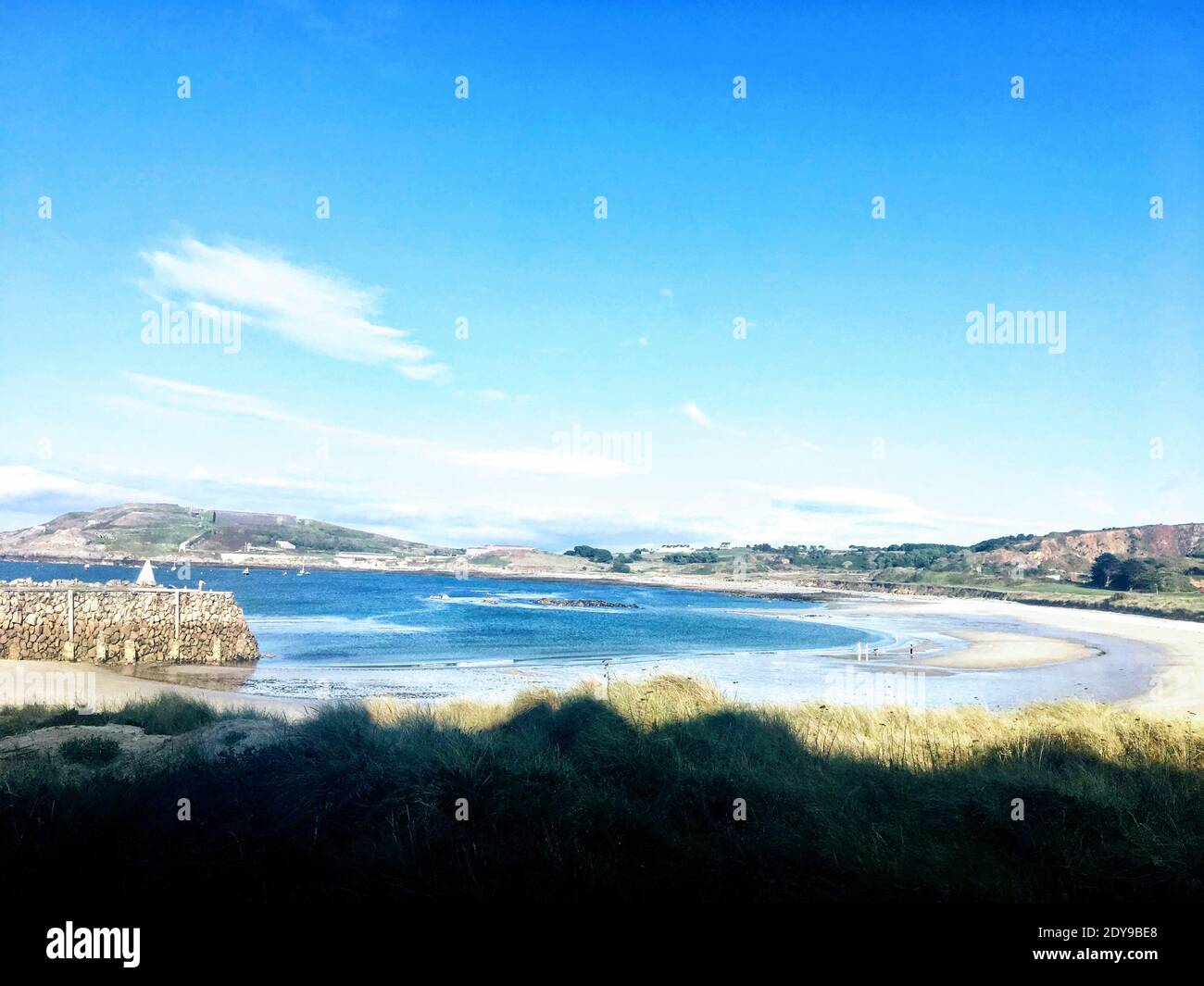 Braye beach Banque de photographies et d’images à haute résolution - Alamy