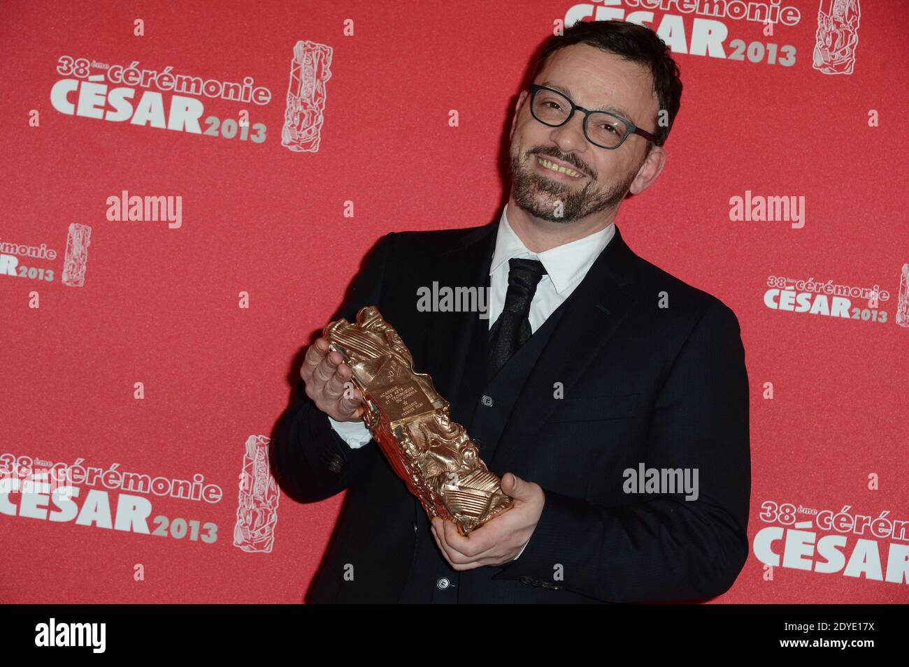 Cyril Mennegun pose au photocall lors de la 38e cérémonie annuelle des ...