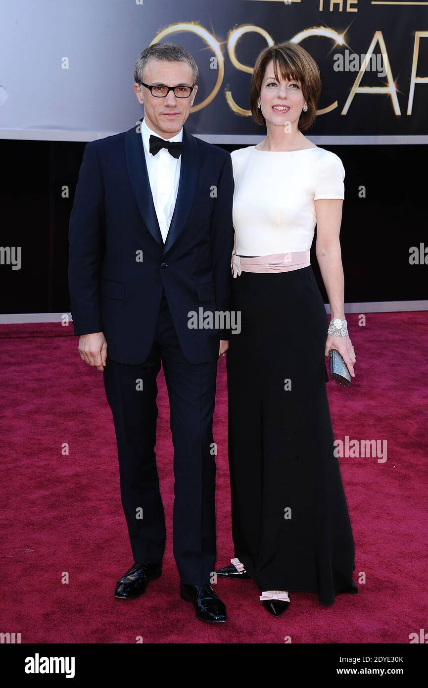 Christoph waltz and wife judith holste Banque de photographies et d ...