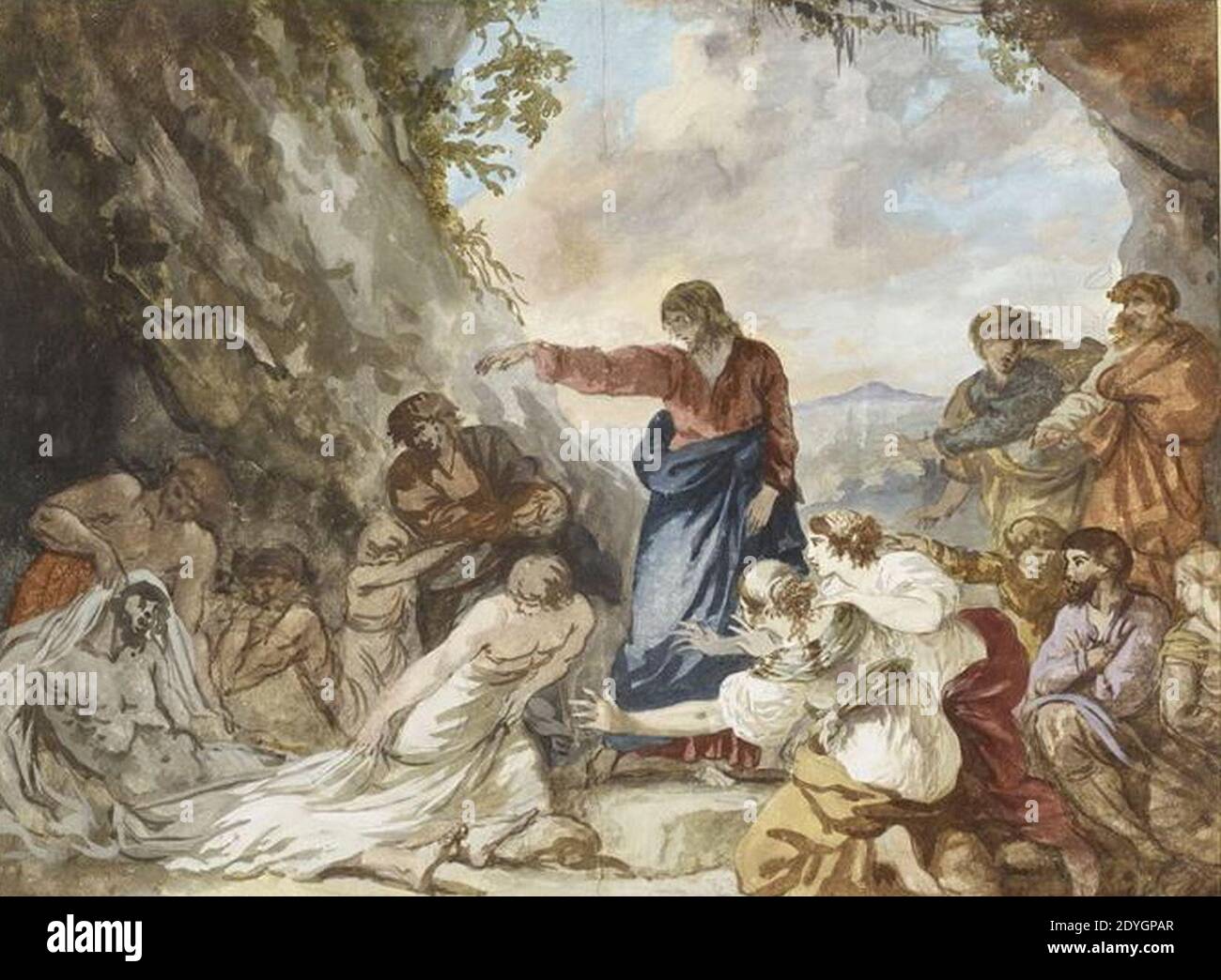 La résurrection de lazare Banque de photographies et d’images à haute ...