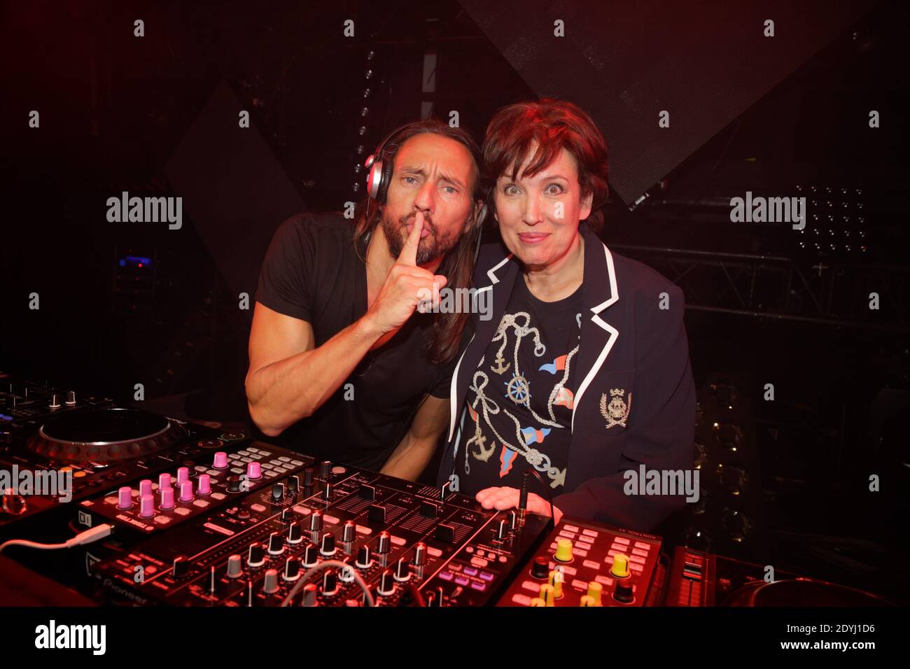 Bob Sinclar et Roselyne Bachelot assistent à la présentation du nouvel ...