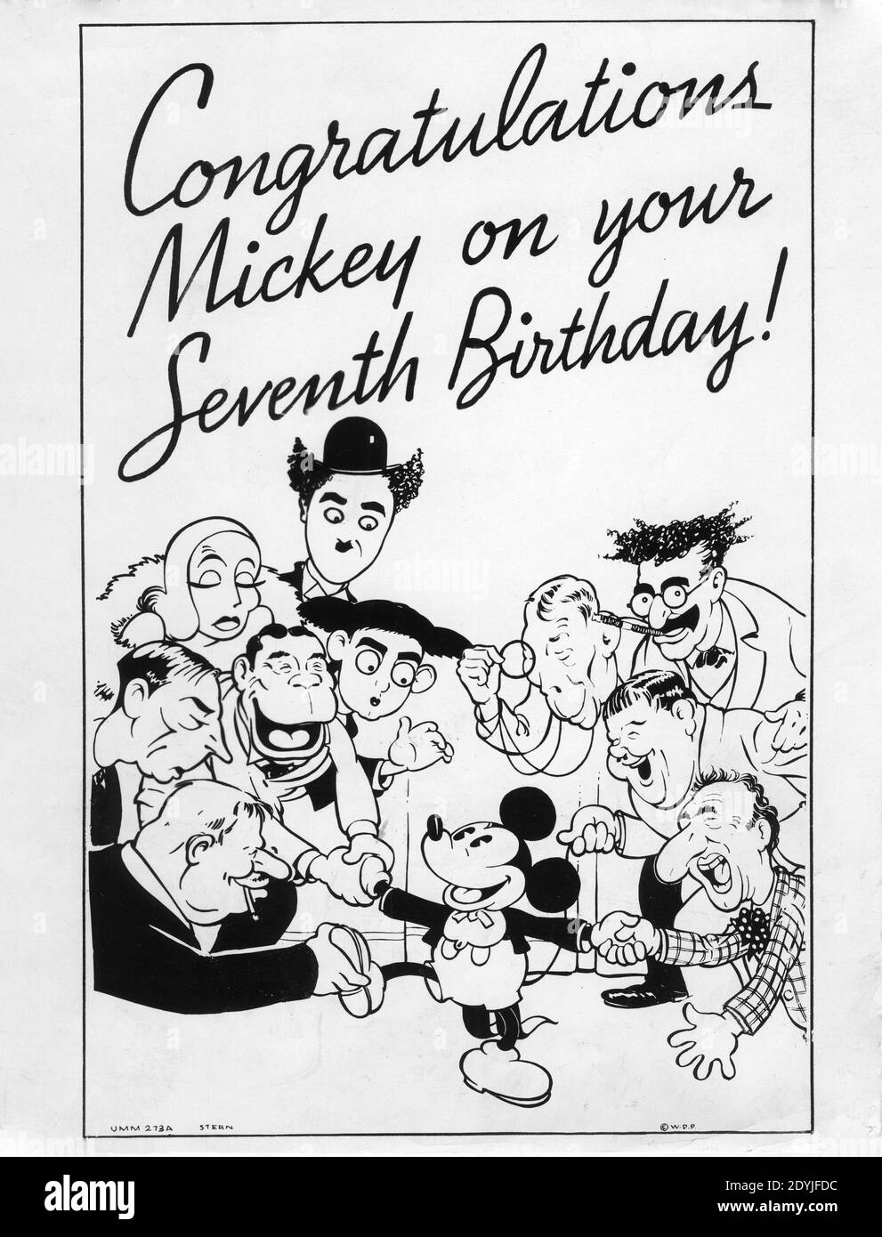 Mickey mouse et walt disney Banque d'images noir et blanc - Page 2 - Alamy