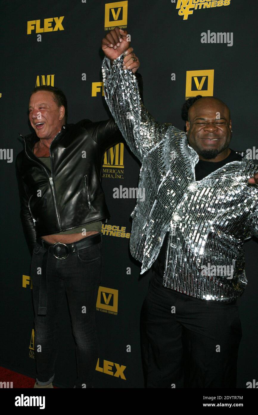 Mickey Rourke, Kai Greene, première de film pour Generation Iron aux ...