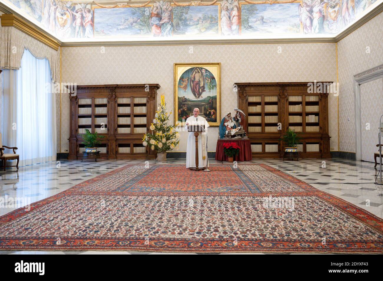 Bibliothèque privée au vatican Banque de photographies et d’images à ...
