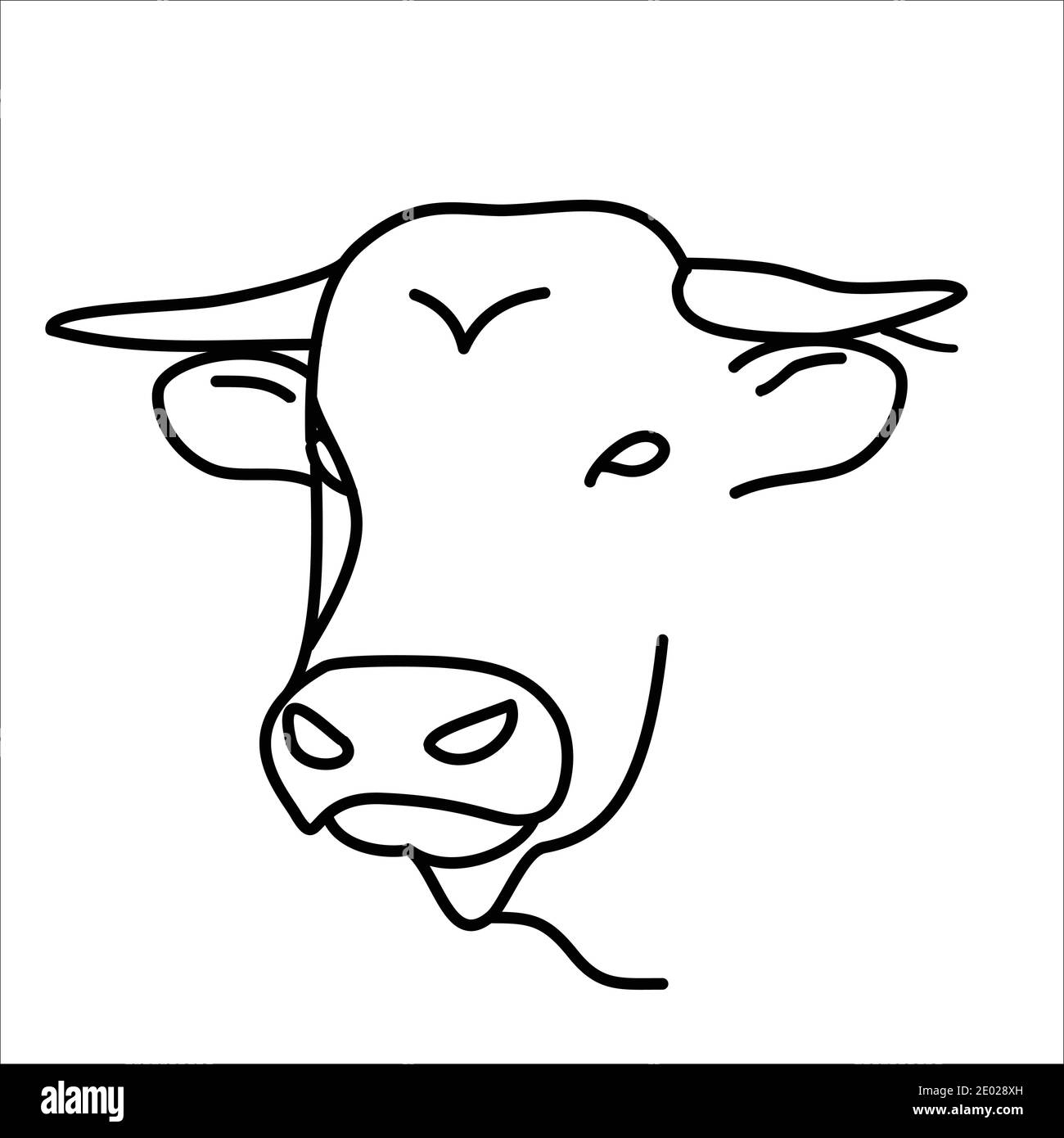 Motif animal taureau emblématique. Vecteur, clip art, illustration ...