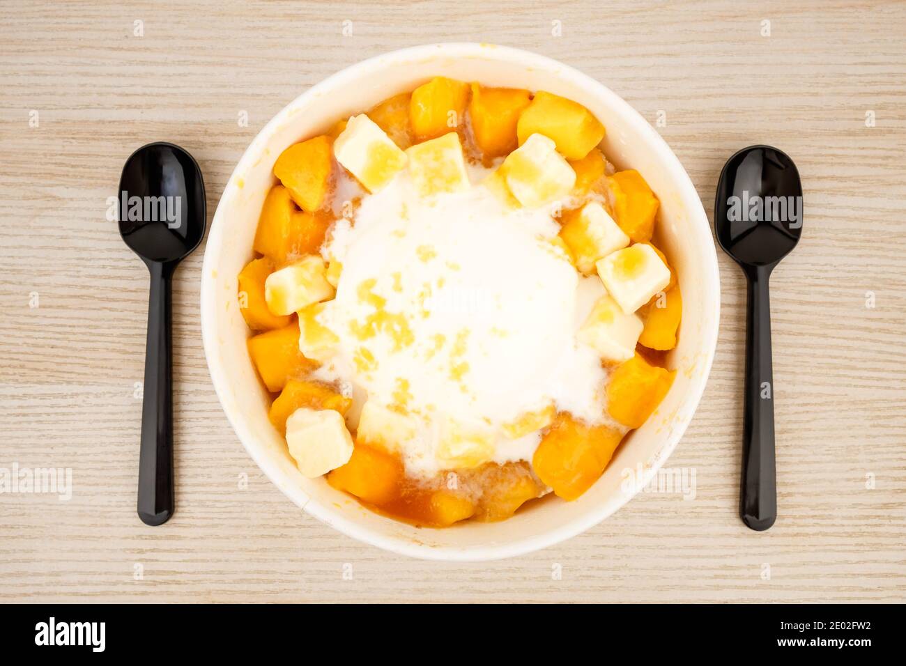 Glace aux haricots rouges Banque de photographies et d’images à haute ...