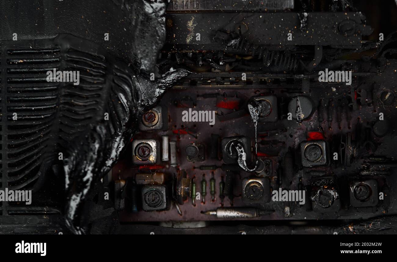 La cause de l'incendie, un appareil électrique défectueux a provoqué un ...