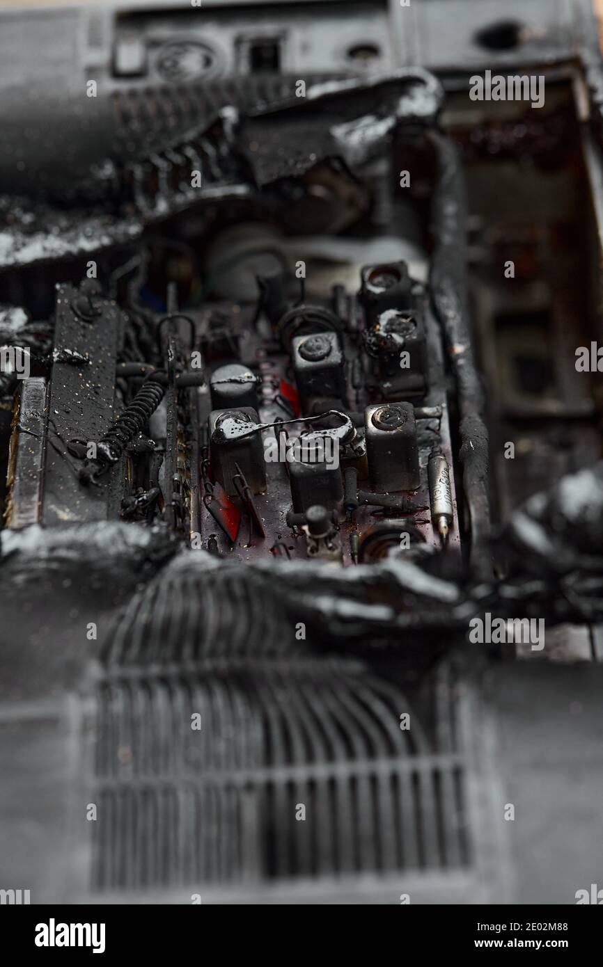 La cause de l'incendie, un appareil électrique défectueux a provoqué un ...