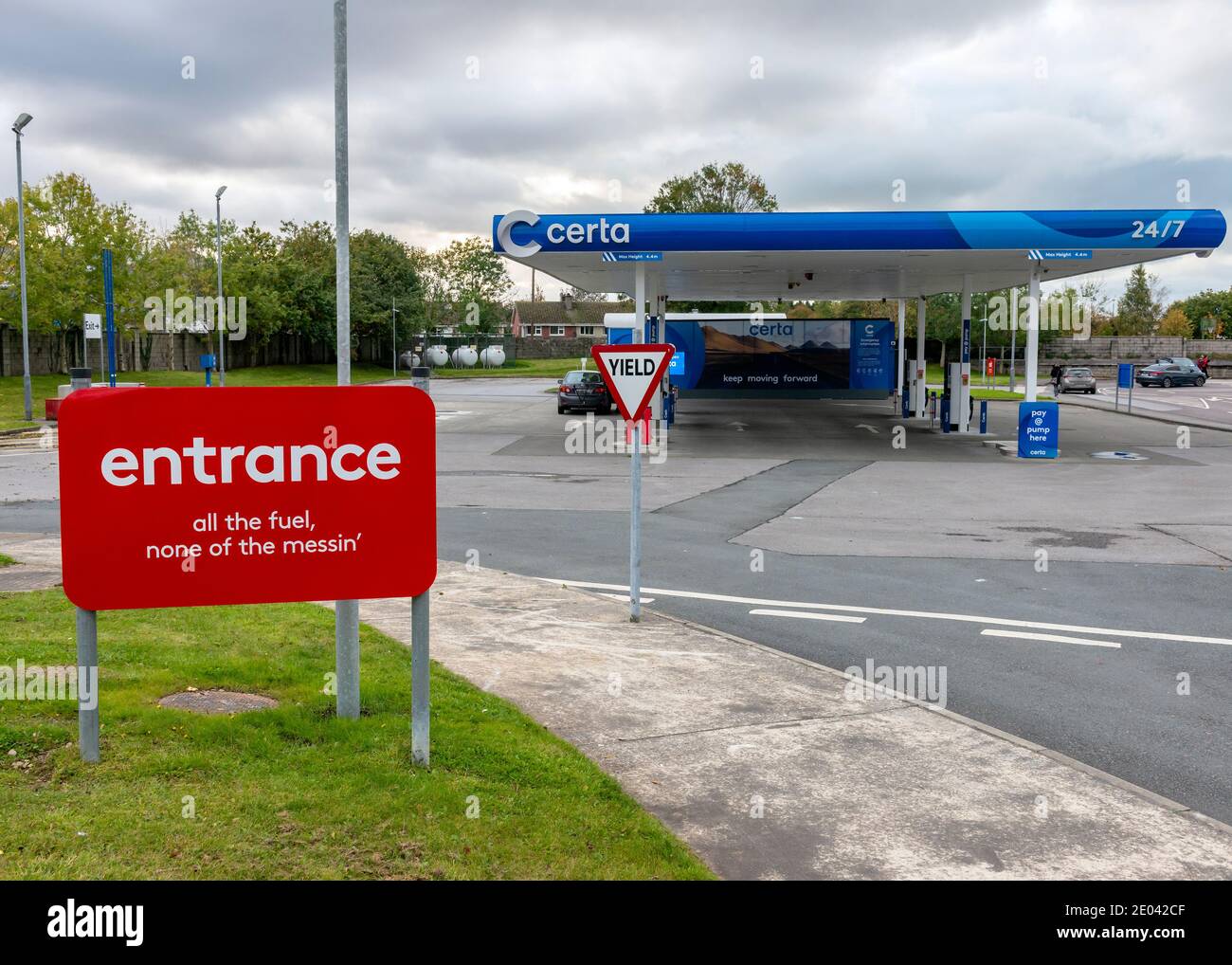Ireland petrol station Banque de photographies et d’images à haute ...