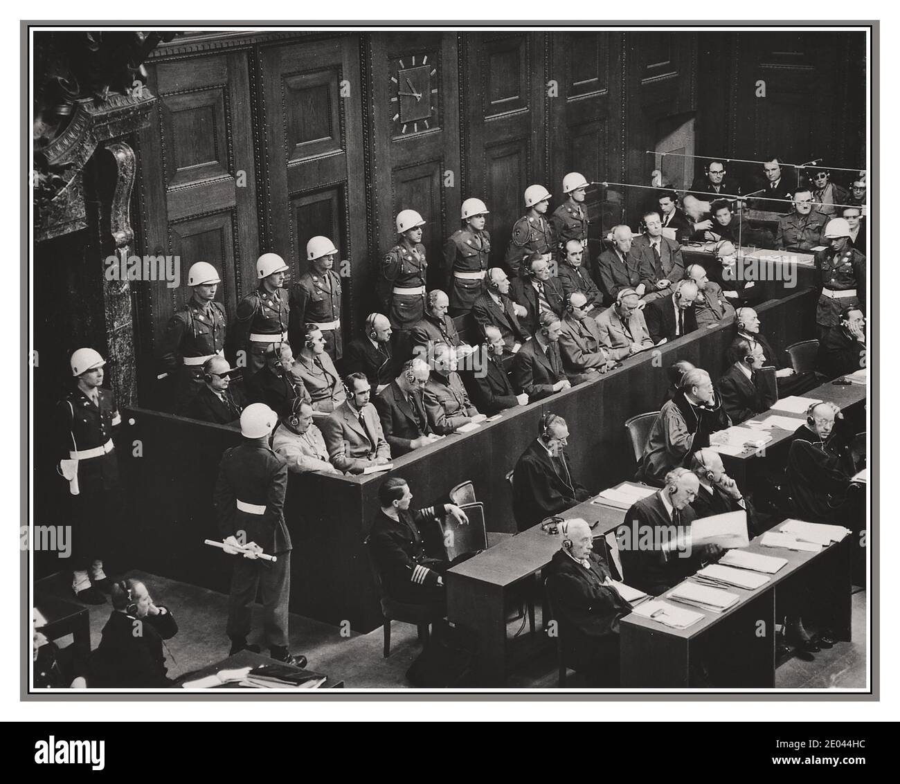 Nuremberg trials 1945 Banque de photographies et d’images à haute ...