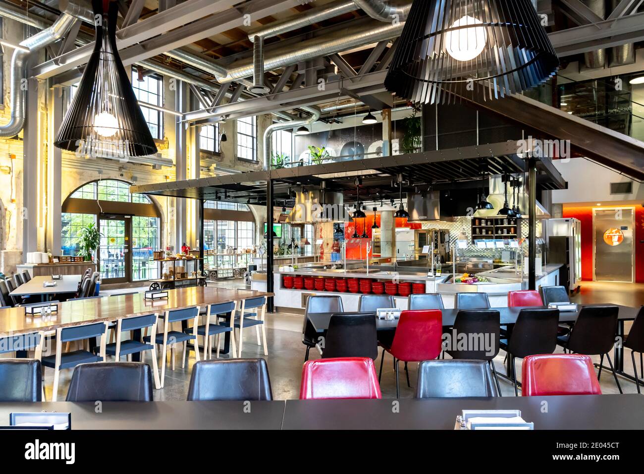Google cafétéria Banque de photographies et d’images à haute résolution ...