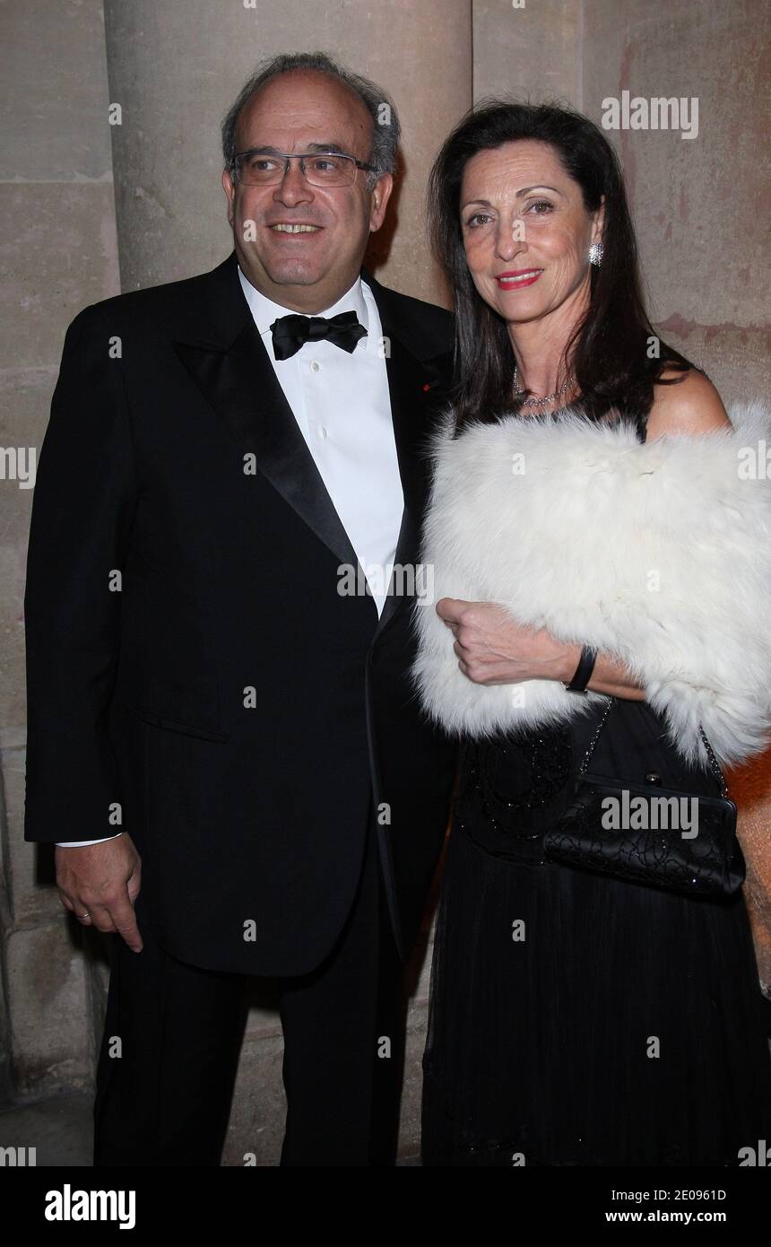 Le professeur David Khayat et son épouse assistent au dîner de gala ...